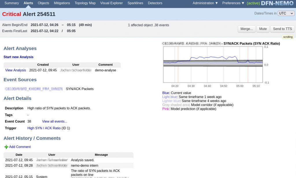 NeMo DDoS software - GÉANT Security